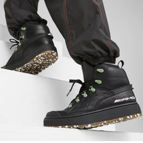 Puma | Shoes | Mens Puma Mercedesamg Petronas F X Ren Boot Black Dusty ...